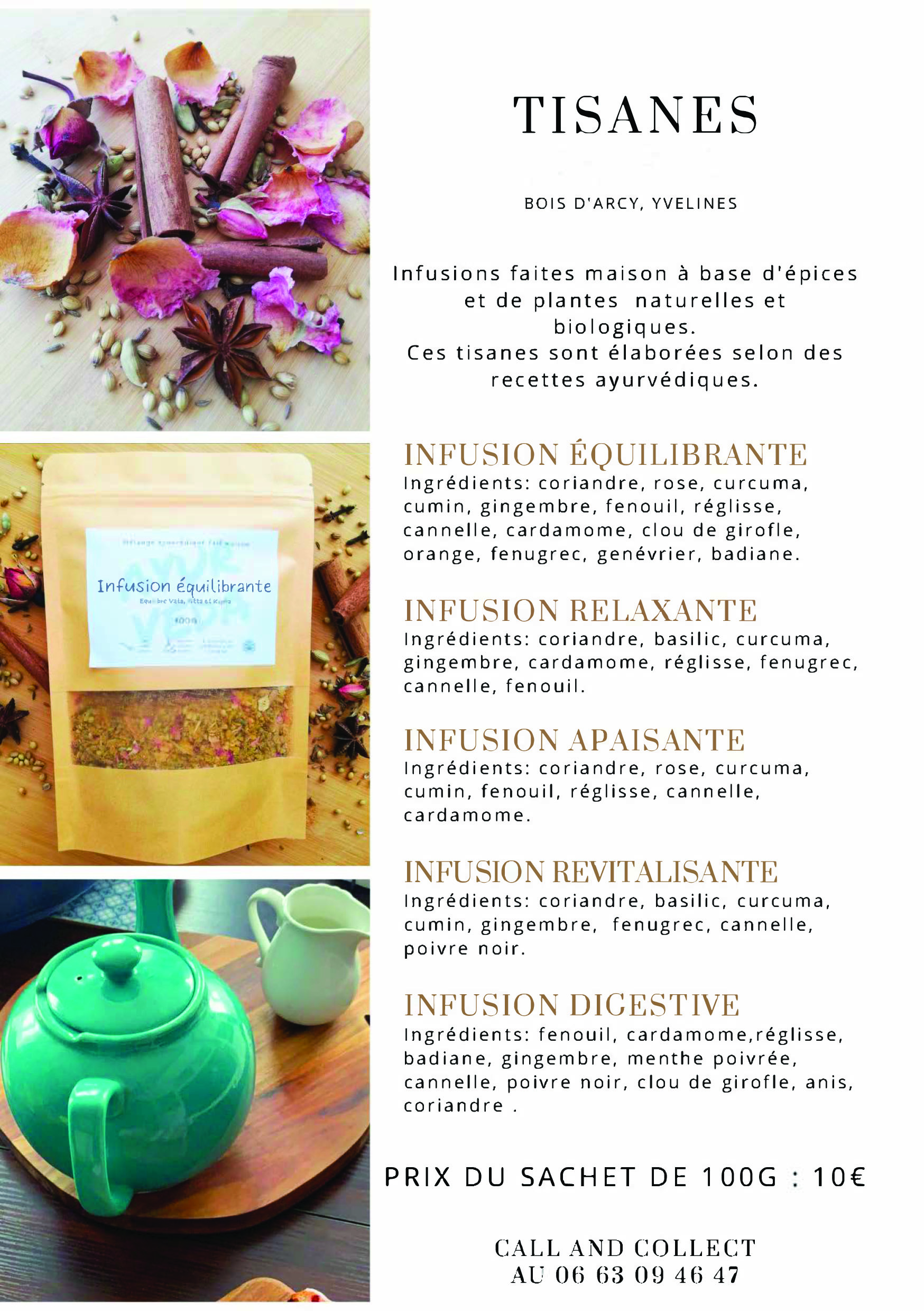 Les infusions et + – Florence Pinon